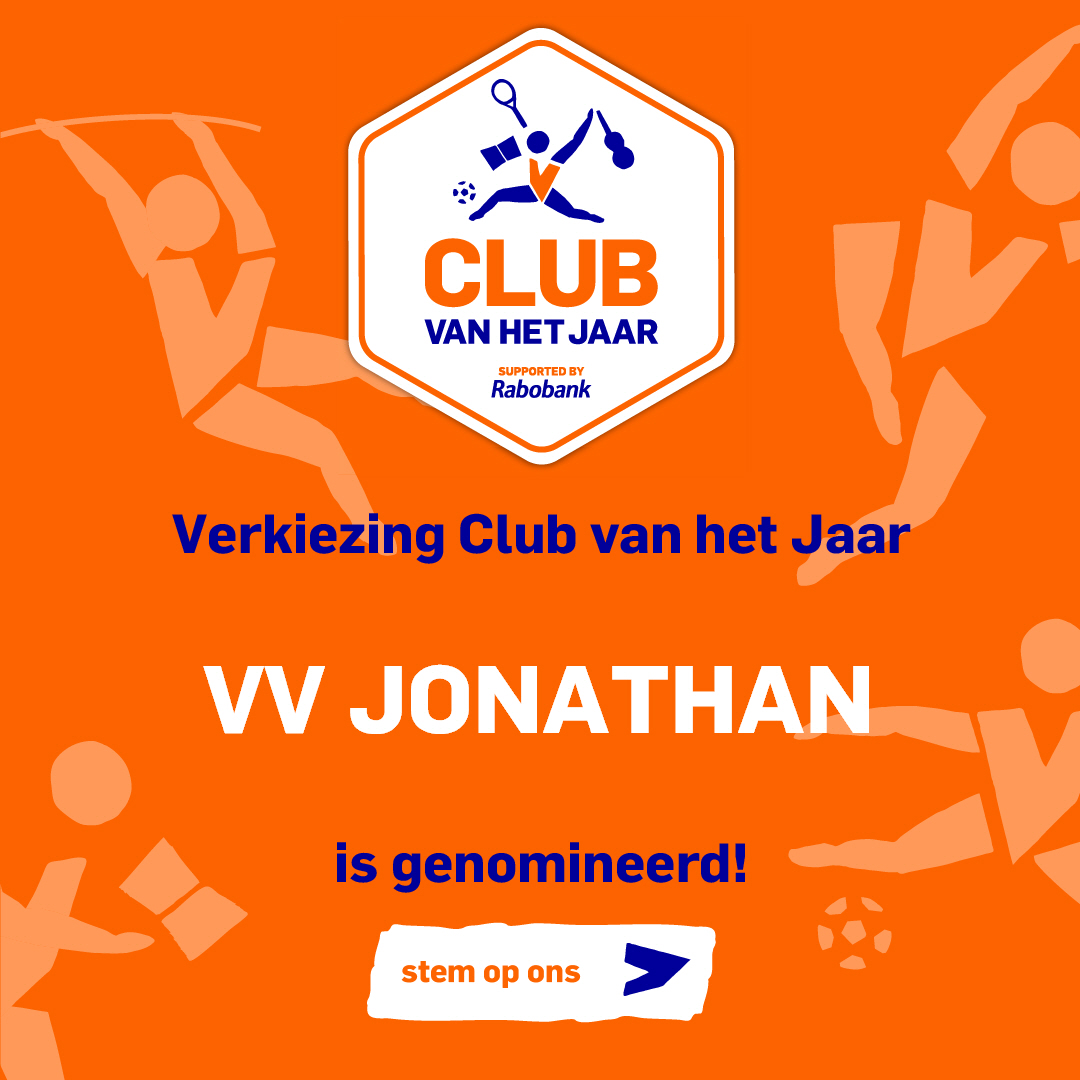 Jonathan Club van het Jaar? | vv Jonathan