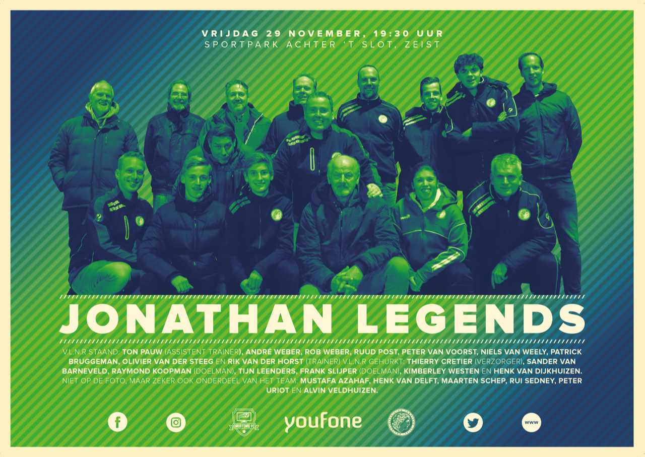 De Jonathan Legends stellen zich voor | vv Jonathan