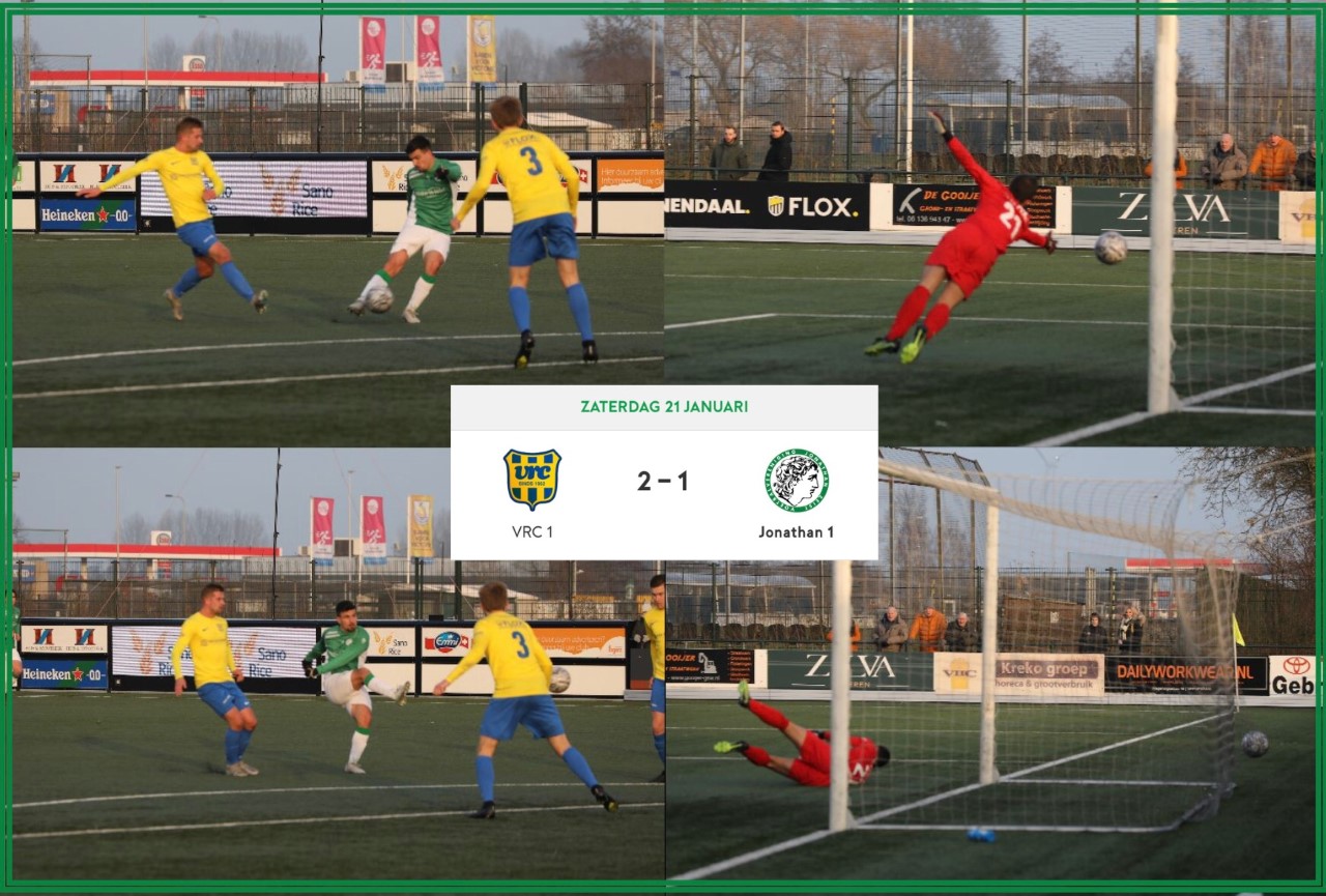 Krachteloos Jonathan delft onderspit; 2-1 nederlaag in Veenendaal tegen ...