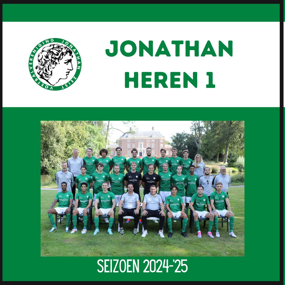 Jonathan heren 1 stelt zich voor | vv Jonathan