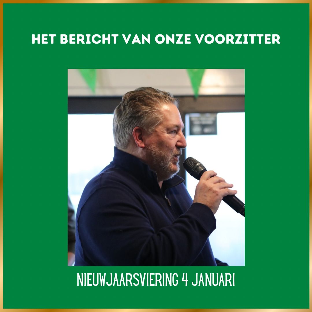 Toespraak Rob Weber tijdens de nieuwjaarsreceptie | vv Jonathan